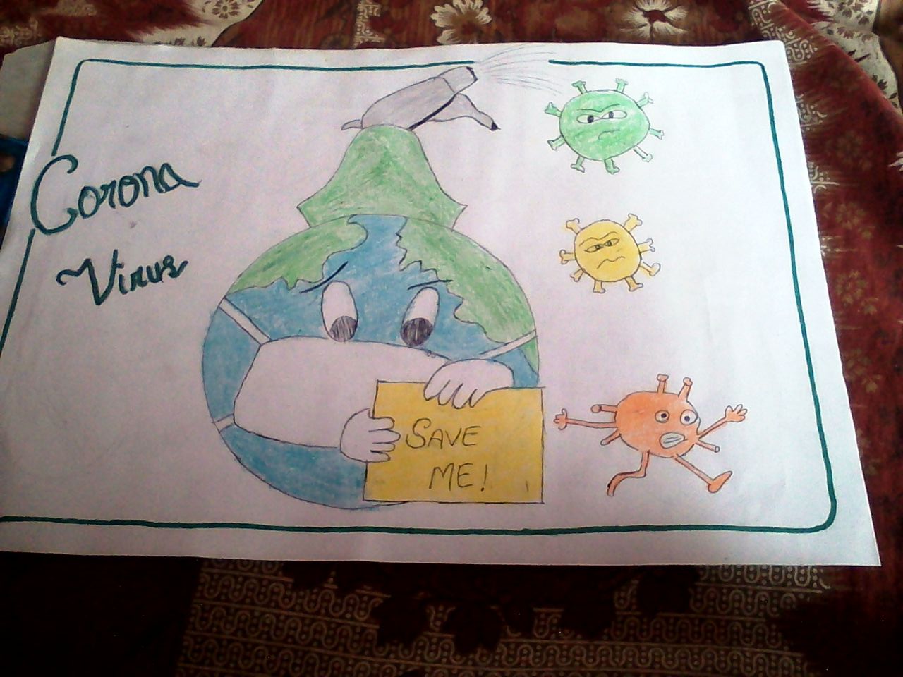 Paintings by NSS Volunteers of GSSS Phagli Shimla | Keekli